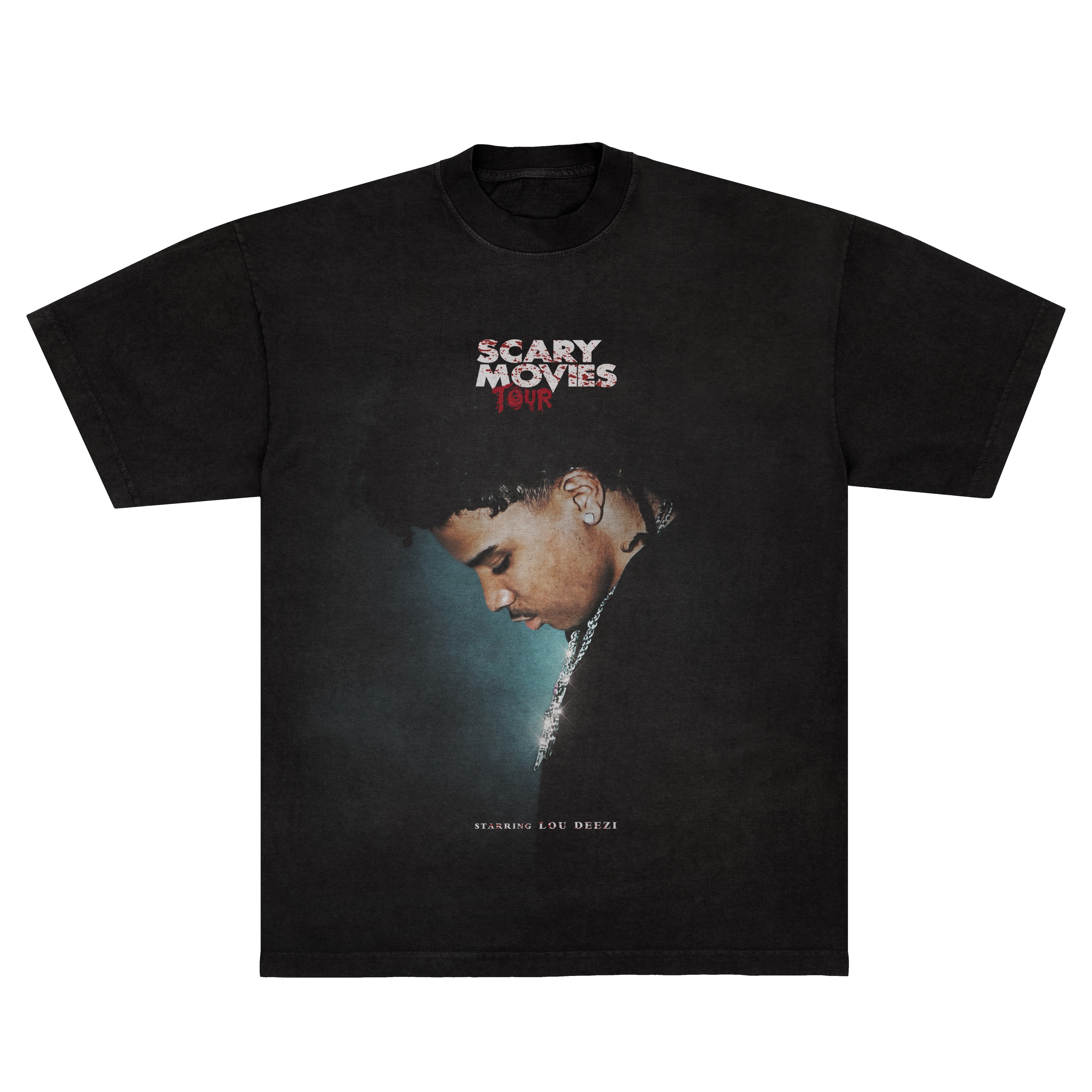 Lou Deezi "Scary Movies" Tour tee – Lou Deezi Merch Store